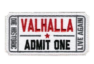 PATCH VIKING - Ticket du Valhalla – Menviking